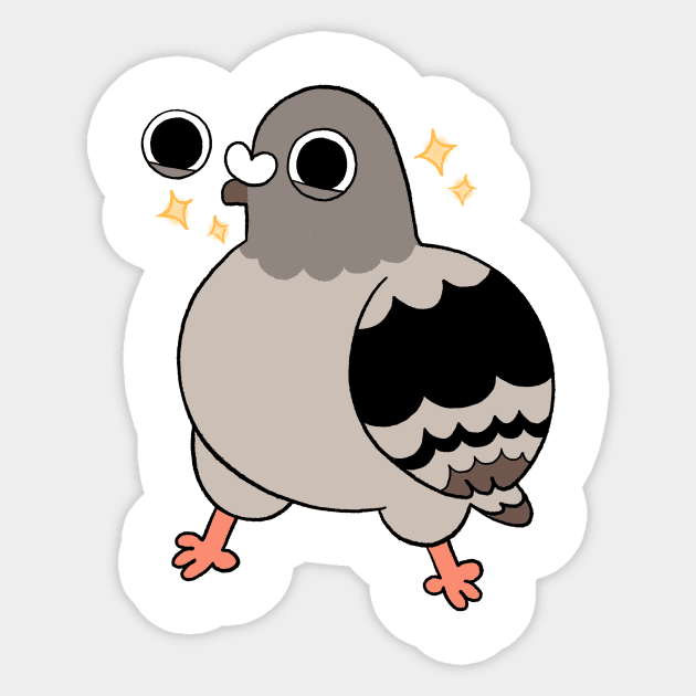 smiling pigeon