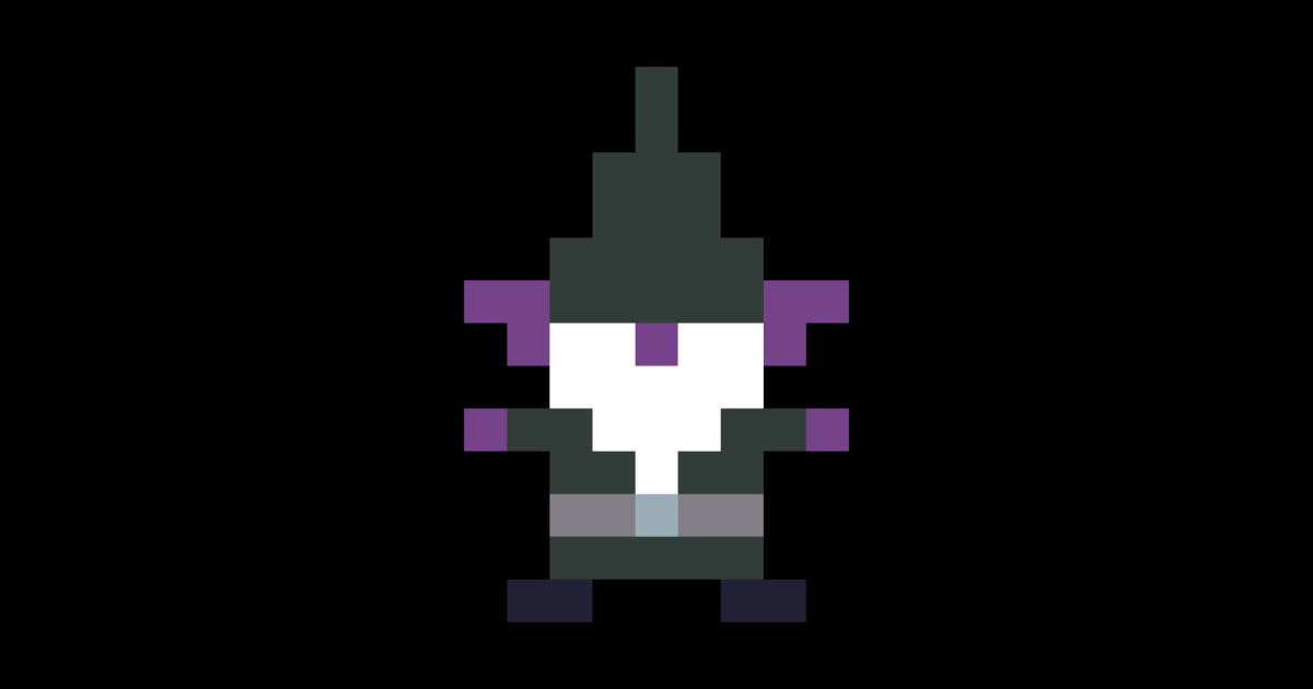Dark Elf Gnome in Pixels - Dark Elf - Magnet | TeePublic