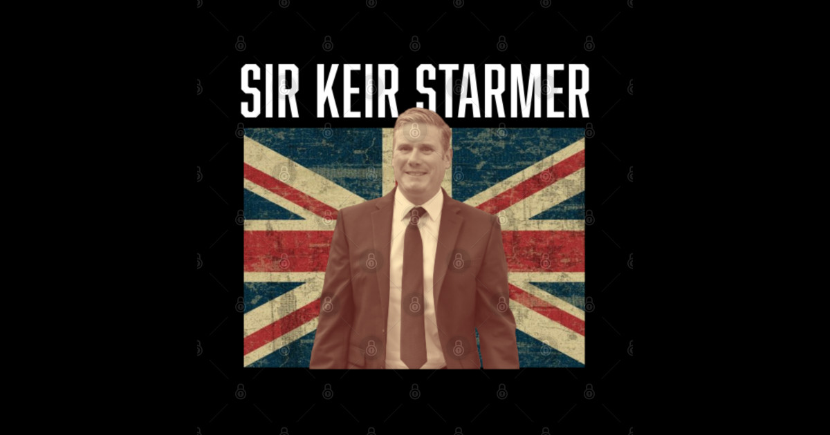 Sir Keir Starmer - Sir Keir Starmer - Sticker | TeePublic