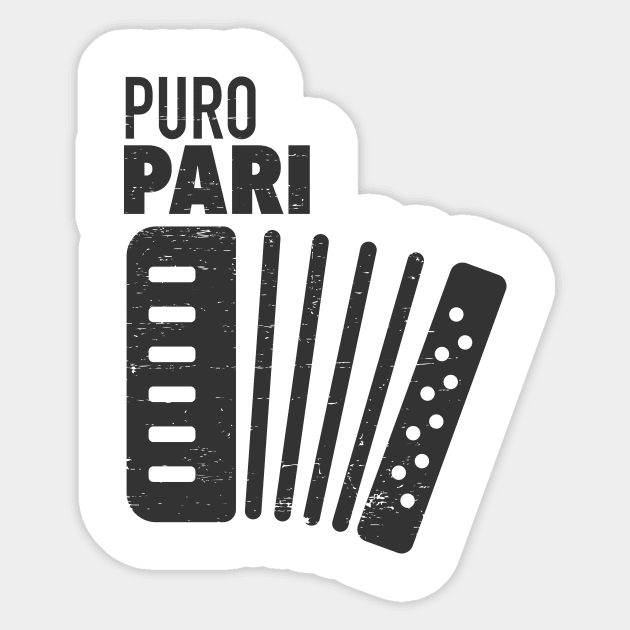 Puro Pari - Puro Pari - Sticker | TeePublic