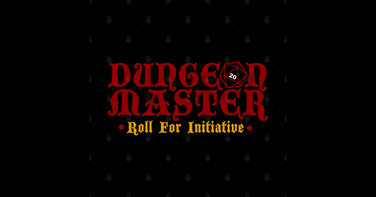 Dungeon Master - Roll for Initiative - Dungeons And Dragons - Sticker ...