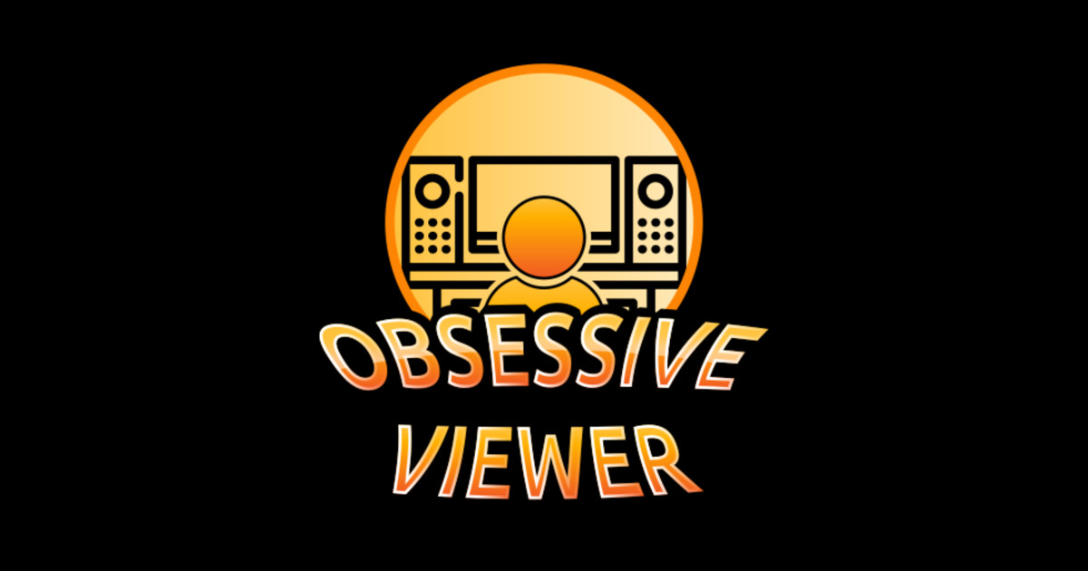Obsessive Viewer - Logo - Obsessive Viewer - Sticker | TeePublic