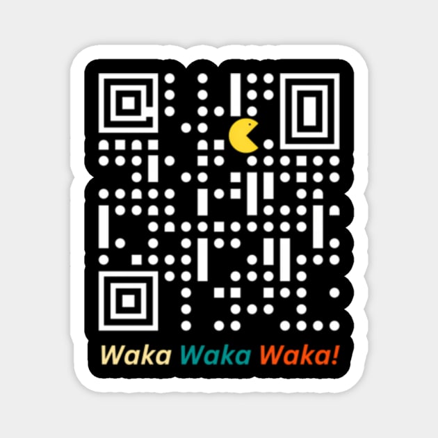 Qr Code Joke Humor Qr Code - Qr Code - Magnet | TeePublic