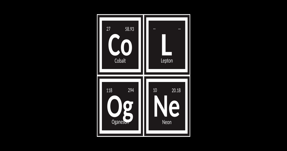 Elements of Cologne City - Elements Of Cologne - Sticker | TeePublic