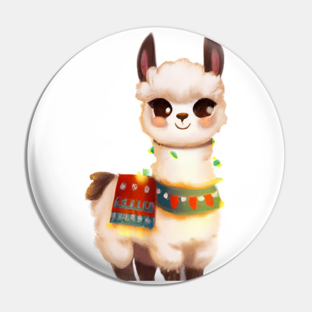 how to draw a cute kawaii llama