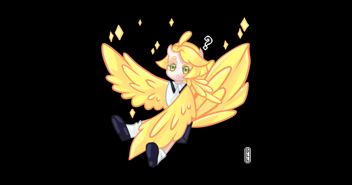 Wings? - Chibi - Sticker | TeePublic