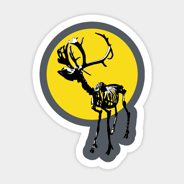 reindeer skeleton