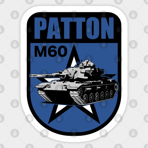 M60 Patton Tank - Classic American Tank - Sticker | TeePublic