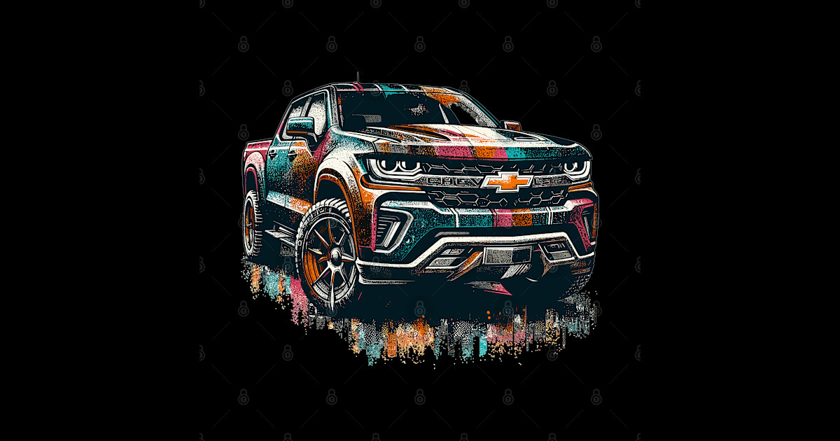 Chevy Pickup - Chevy Pickup - Sticker | TeePublic