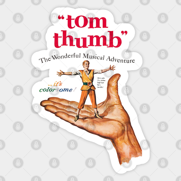Tom Thumb Movie Poster - Tom Thumb - Sticker | TeePublic