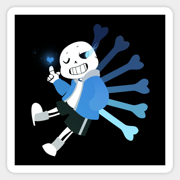 Sans - Undertale - Sticker | TeePublic