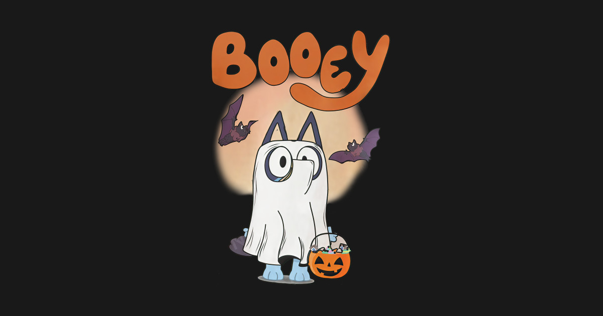 Booey Halloween Spooky Season Bluey Family Scary Bluey Trick Or Treat ...