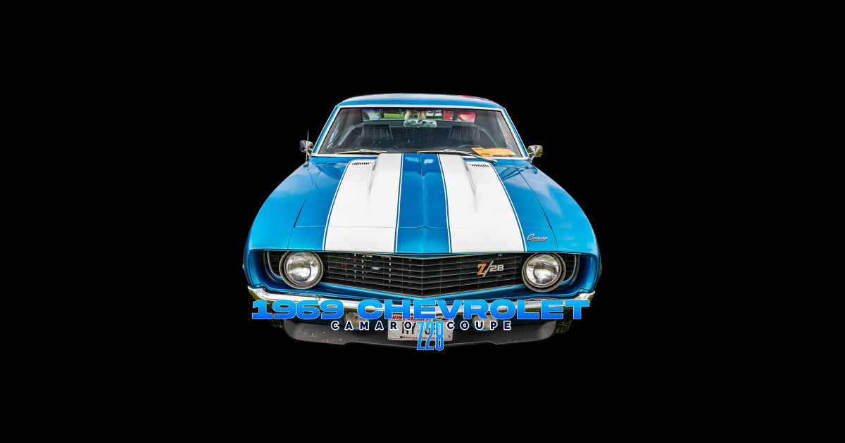 1969 Chevrolet Camaro Z28 Coupe - 1969 Chevrolet Camaro - Sticker ...