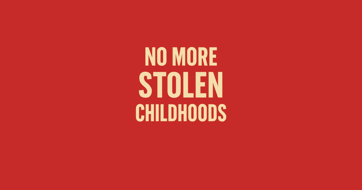 No More Stolen Childhoods Residential School Awareness Design - Orange ...