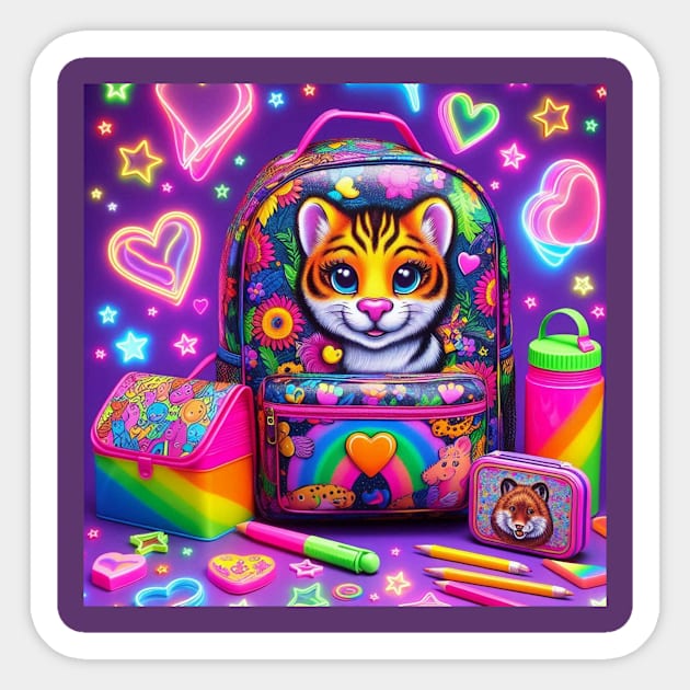 Old School Vibes: back to school, Neon 90s School Supplies Extravaganza ...