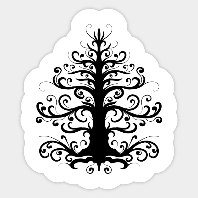 Tree of life - Lineart - Sticker | TeePublic
