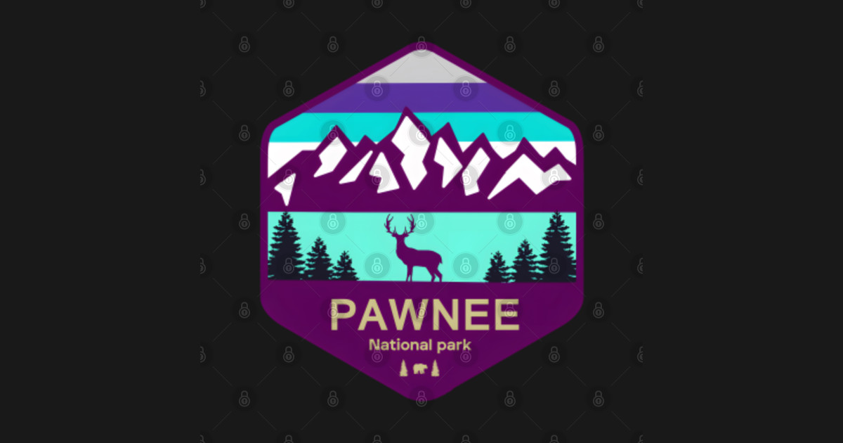 Pawnee national park - Pawnee - T-Shirt | TeePublic