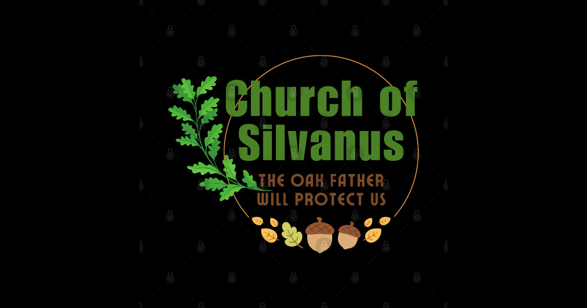 Church of Silvanus! The Allmighty Oak Father Worship - Dnd - Sticker ...