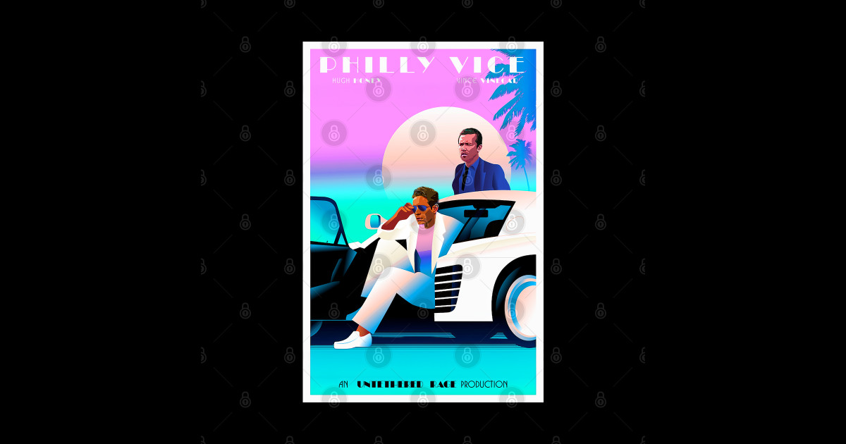 Philly Vice Poster – 24x36 Miami Vice Parody Featuring Hugh Honey ...