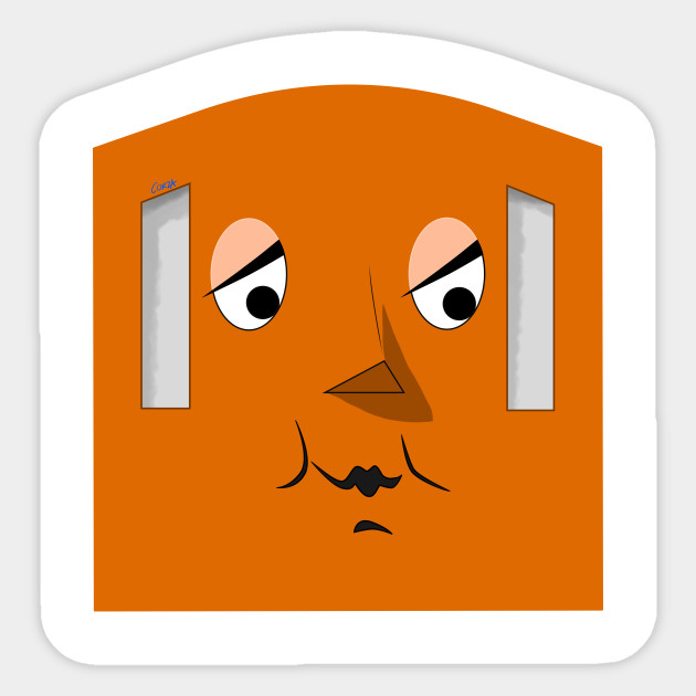 Clarabel Cheeky Face - Thomas Tank Engine - Sticker | TeePublic