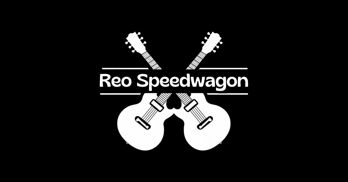 Simple Guitar 90s - Reo Speedwagon - Music - Sticker | TeePublic