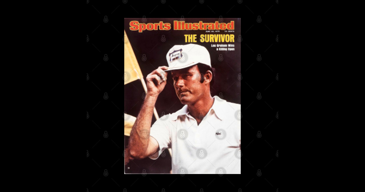 Lou Graham 1975 Us Open - Lou Graham - Sticker | TeePublic