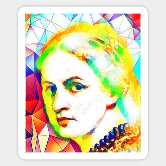 Anne Bronte Colourful Portrait | Anne Bronte Artwork 12 - Anne Bronte ...