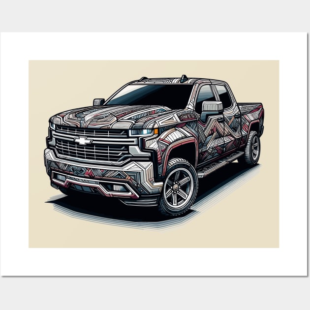 Chevrolet Silverado - Chevrolet Silverado - Posters and Art Prints ...