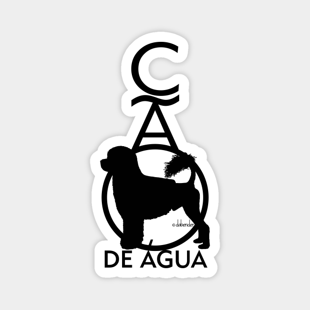 Portuguese Water Dog Standing Cao de Agua - Portuguese Water Dog ...