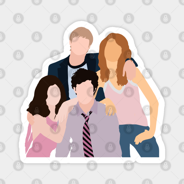 the OC cast - The Oc - Magnet | TeePublic