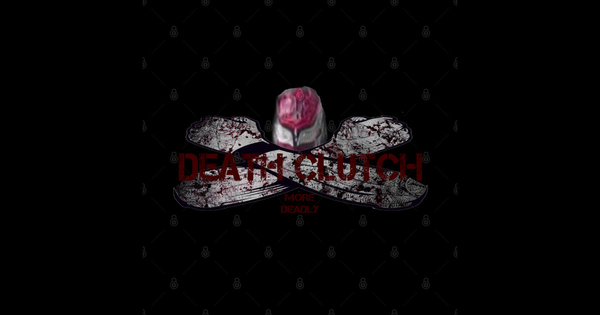 EvilHeart Death Clutch Design - Wrestling - Sticker | TeePublic