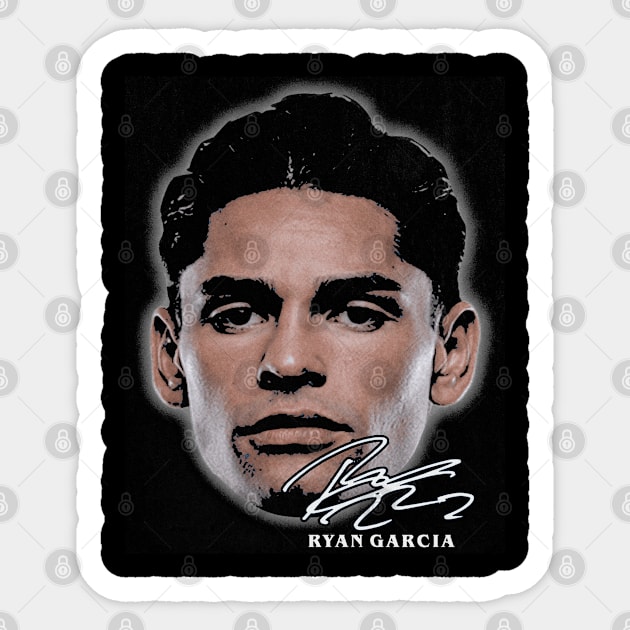 Ryan Garcia Big Face - Ryan Garcia - Sticker | TeePublic