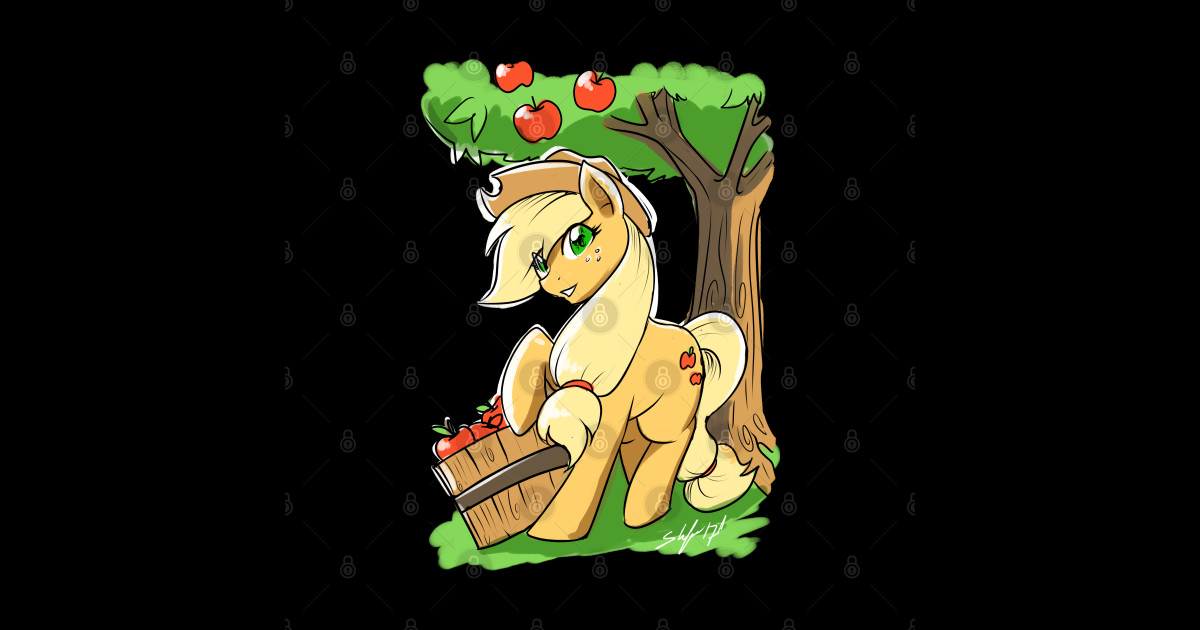 Applejack - Applejack - Sticker | TeePublic