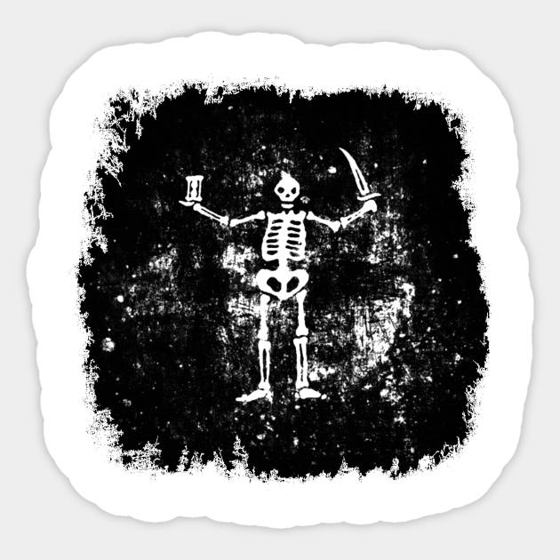 Black Sails --- Captain Flint's flag - Black Sails - Sticker | TeePublic
