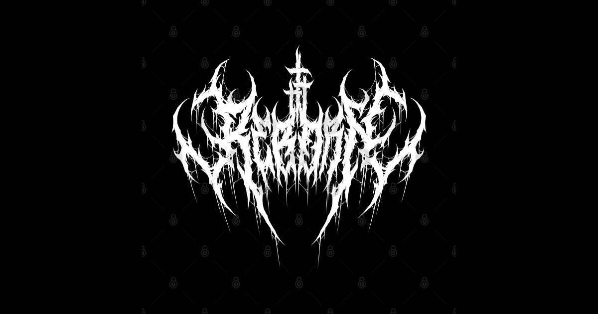 Reborn death metal design - Death Metal - Sticker | TeePublic