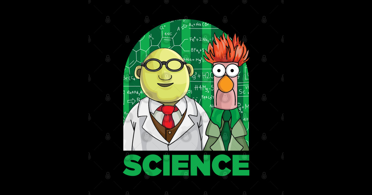 Muppets Science - Muppets - Sticker | TeePublic