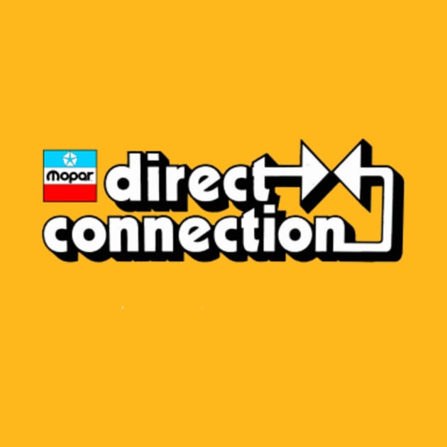 Classic Mopar Direct Connection Logo - Mopar - T-Shirt | TeePublic