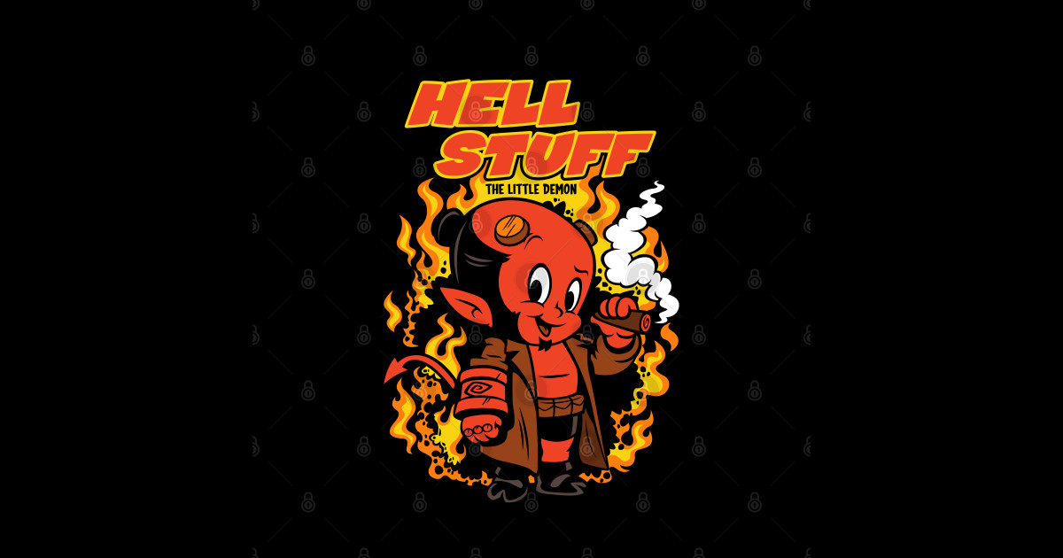 Hell Stuff - Hellboy - Sticker | TeePublic