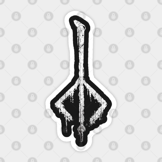 Hunter's Mark - Bloodborne - Sticker | TeePublic