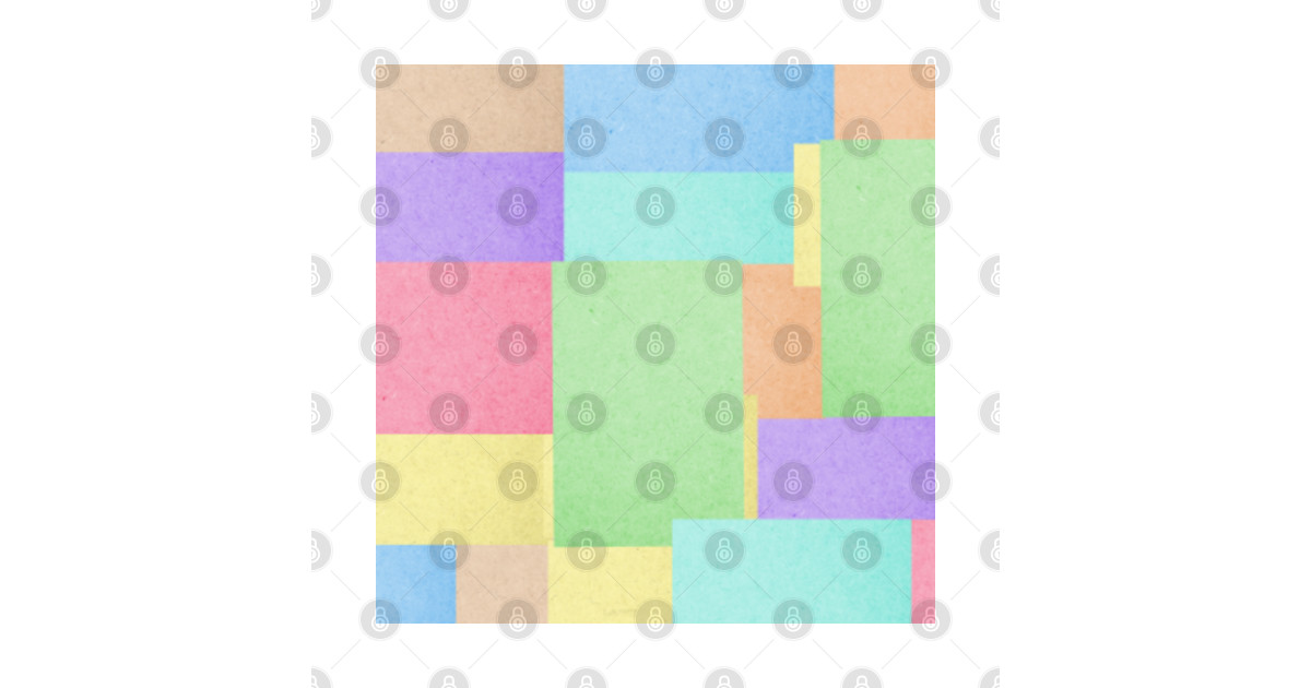 80s ColorBlock pattern - Color Blocking - T-Shirt | TeePublic