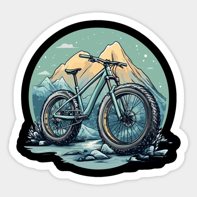 Yeti Cycles 2 - Tshirtdesign - Sticker | TeePublic