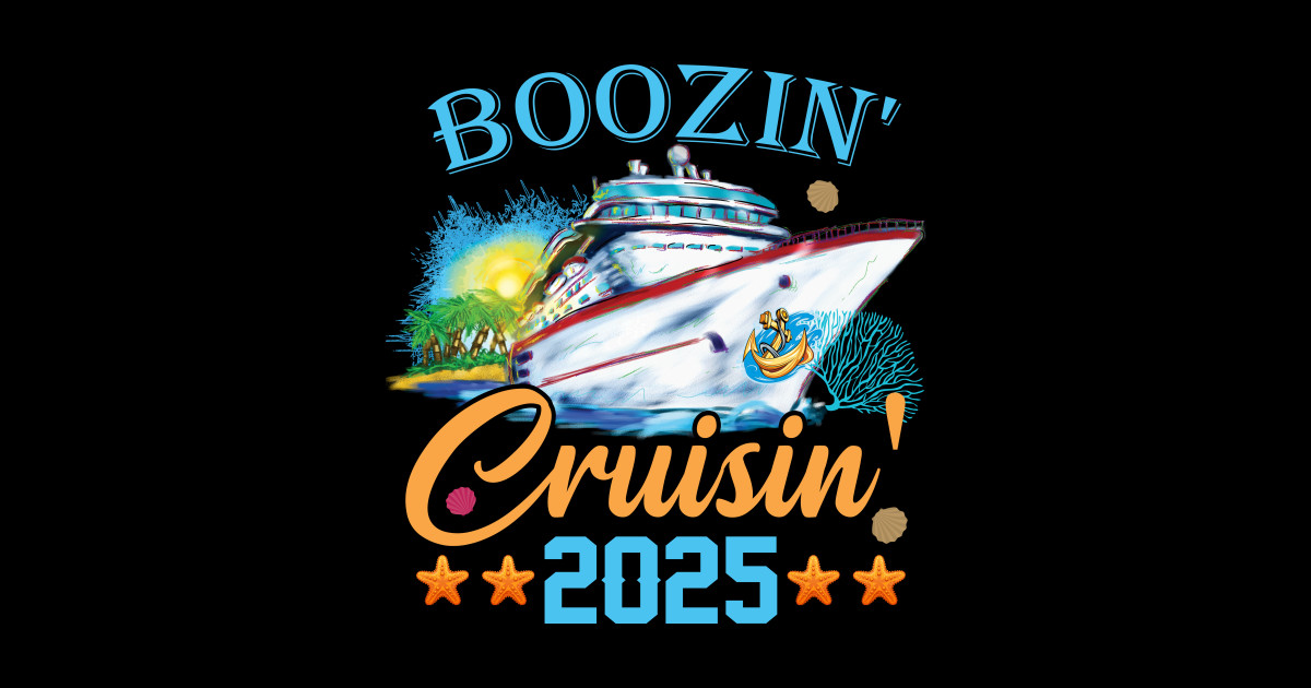 Boozin' And Cruisin' 2025 - Boozin And Cruisin 2025 - Sticker | TeePublic