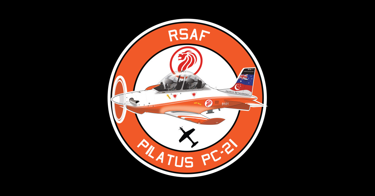 Pilatus PC-21 RSAF 130 SQN - Rsaf - Sticker | TeePublic