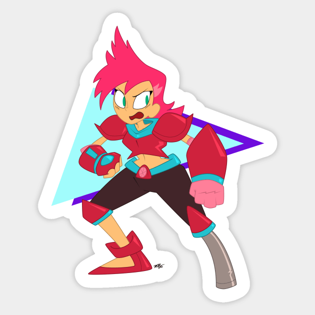 OK KO! Red Action - Ok Ko Lets Be Heroes - Sticker | TeePublic