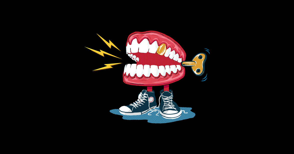 Chatter Teeth - Chatter Teeth - Sticker | TeePublic