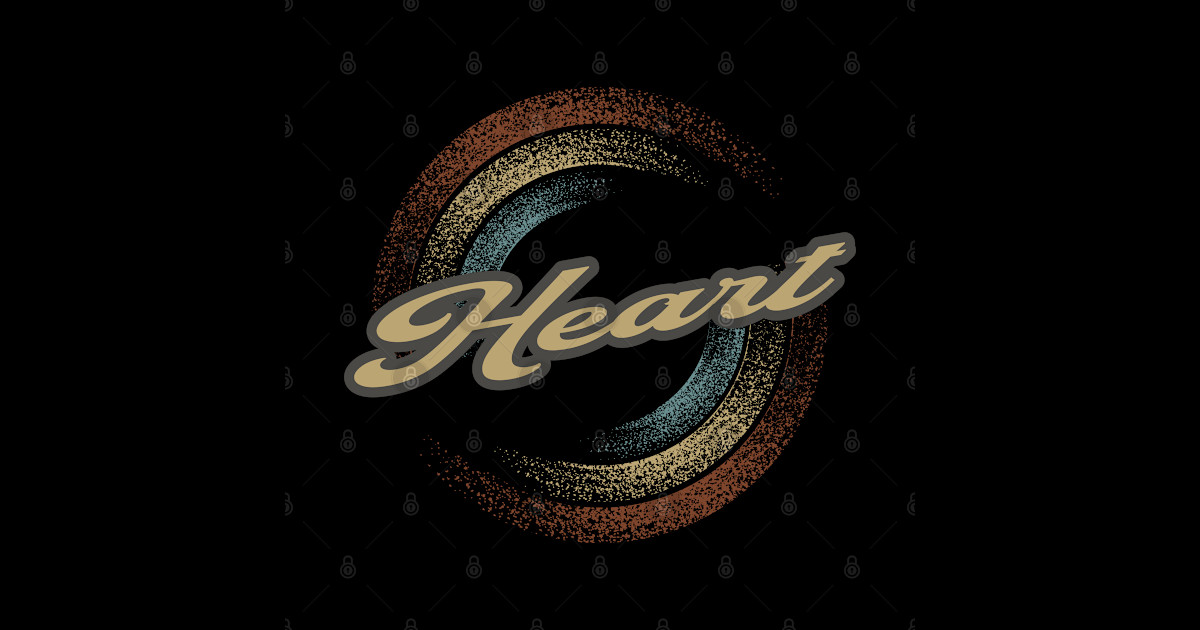 Heart Circular Fade - Musician - Sticker | TeePublic