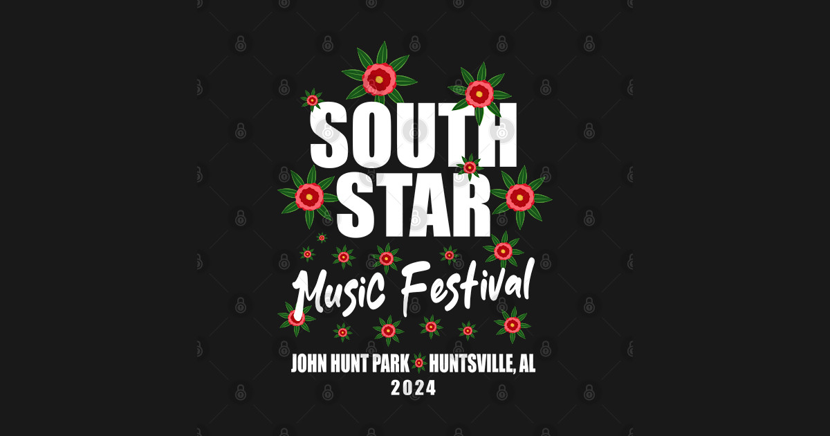 South Star Music Festival 2024 - Music Festival - T-Shirt | TeePublic