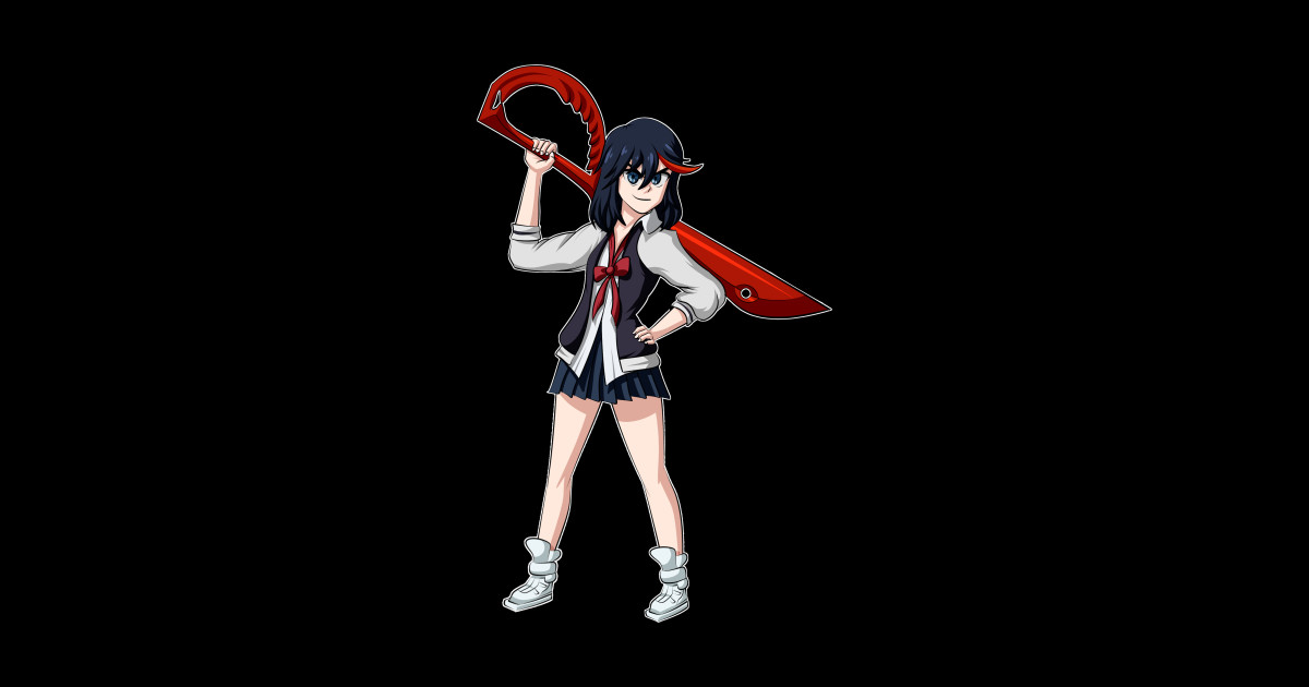 Ryuko casual pose - kill la kill - Kill - Sticker | TeePublic