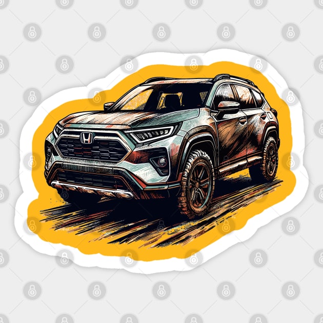 Honda CR-V - Honda - Sticker | TeePublic