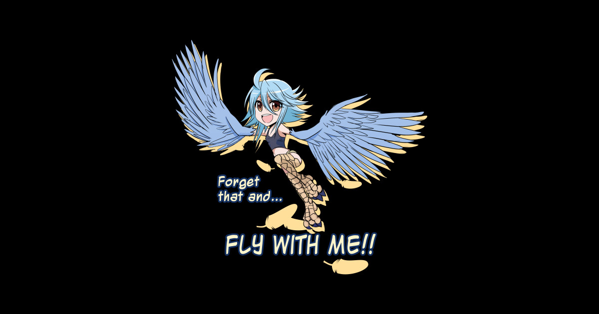 Monster Musume - Papi - Bird - Sticker | TeePublic